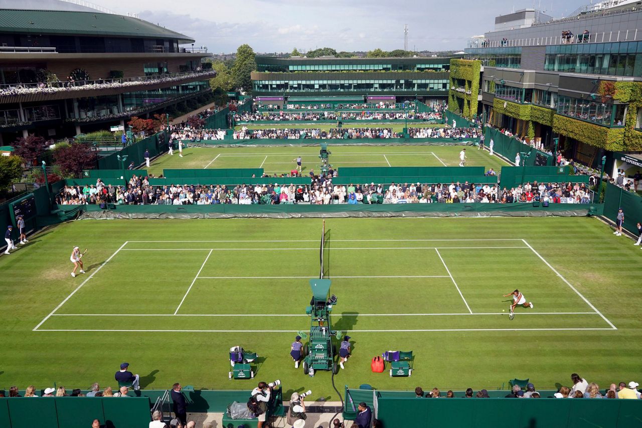 You can watch Wimbledon on TV outdoors in Brooklyn. It's part of a bid ...