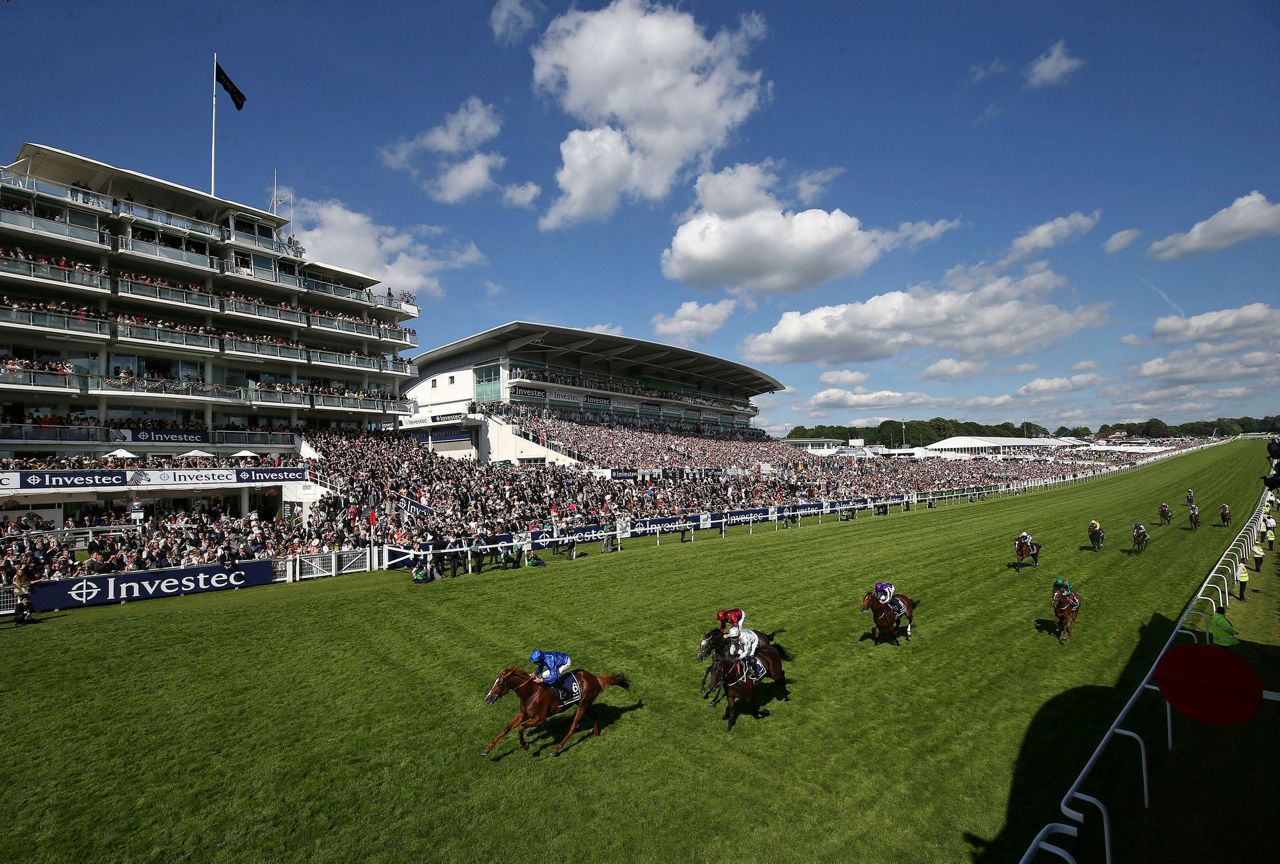 Dubai-owned Godolphin stable claims 1st English Derby win