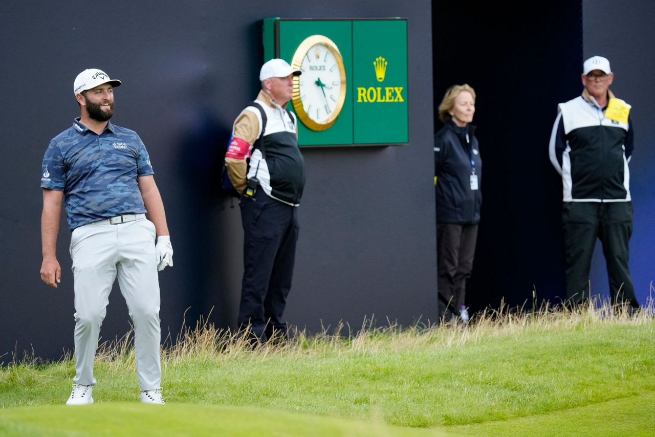Rahm back in contention after Royal Liverpool course record 63 at ...