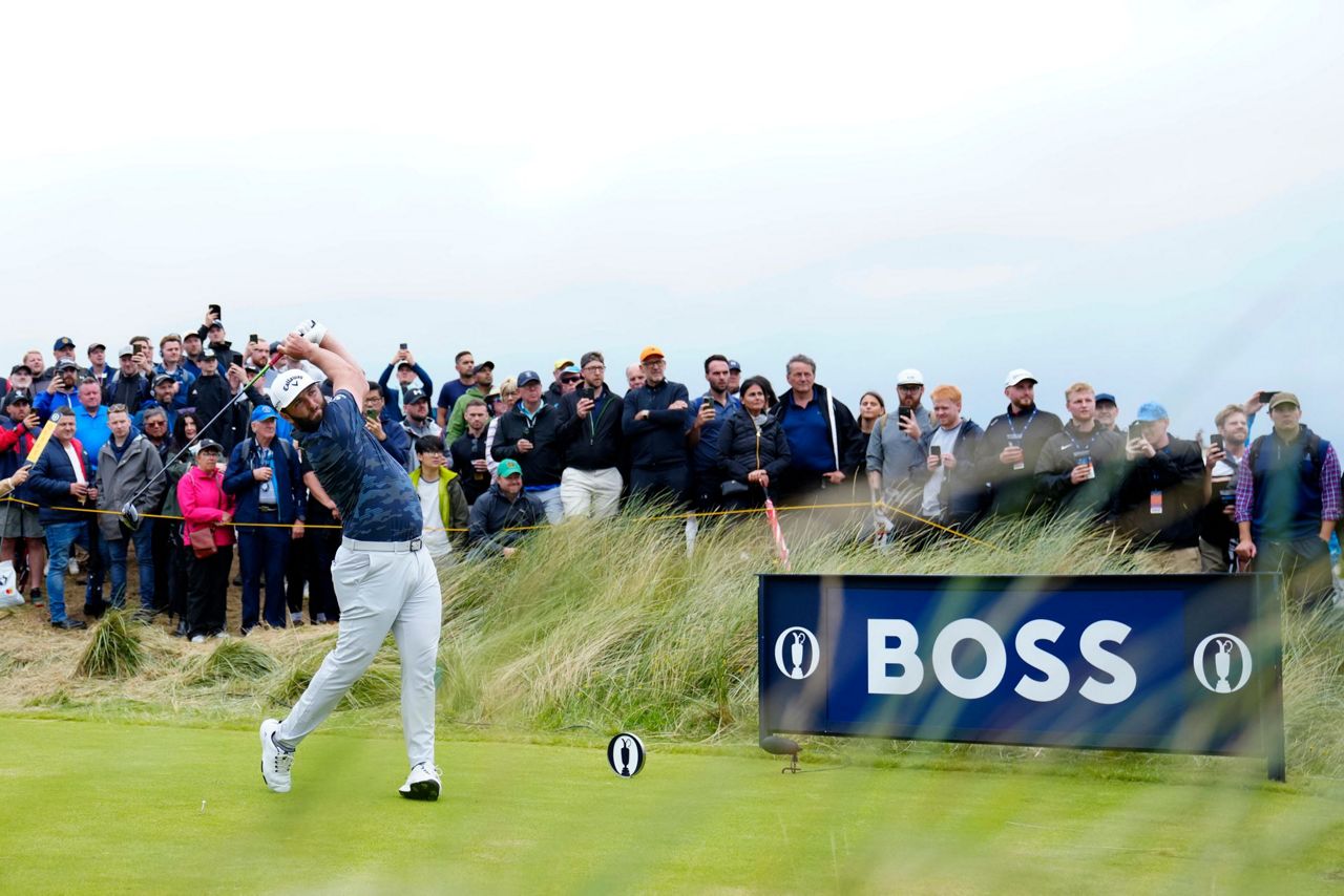 Rahm back in contention after Royal Liverpool course record 63 at ...