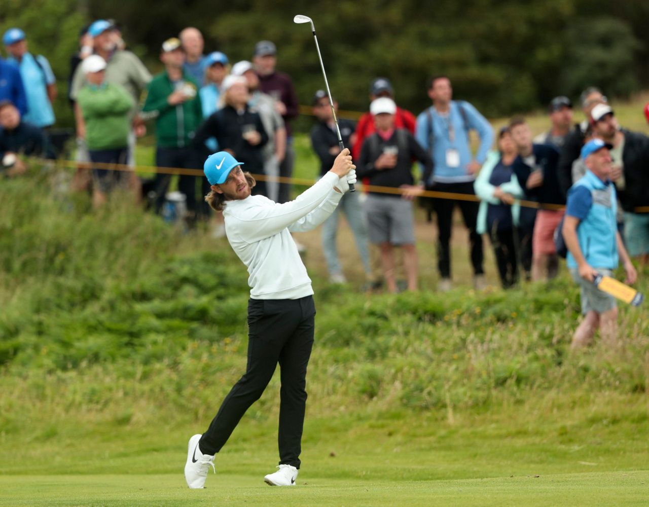 British Open marches on without its star attraction