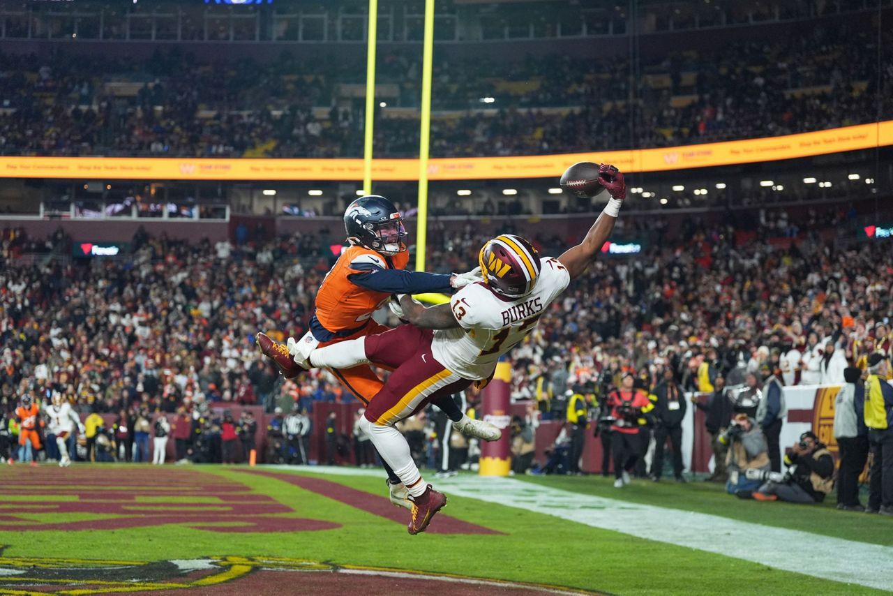 Catch of the year? Commanders' Treylon Burks makes incredible 1-handed ...
