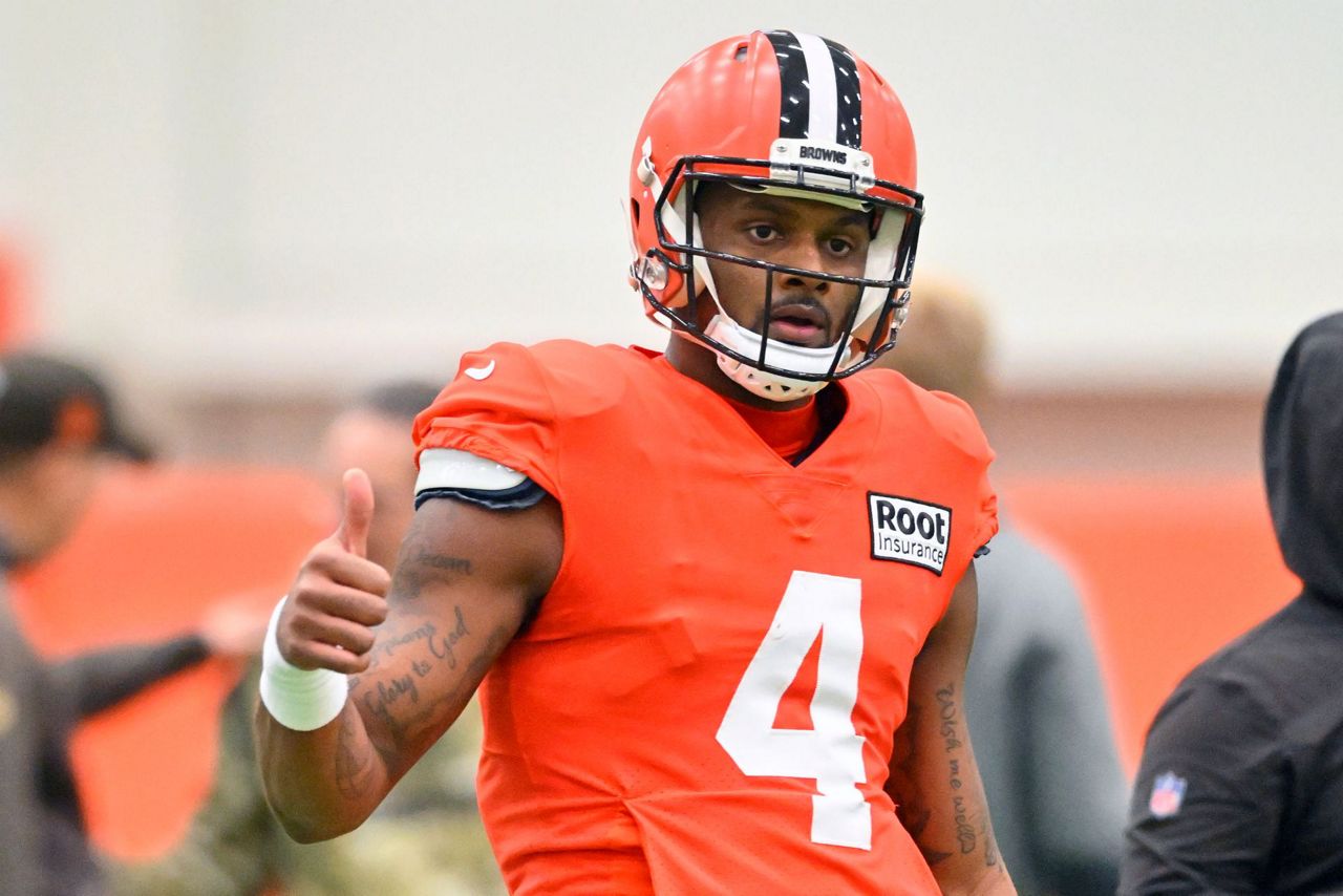 Watson dodges non-football questions after NFL suspension