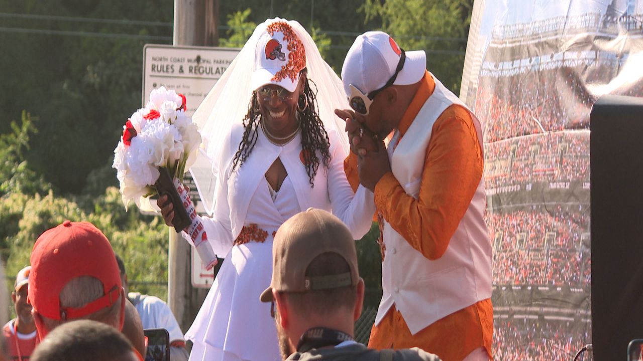 Browns Muni Lot Wedding