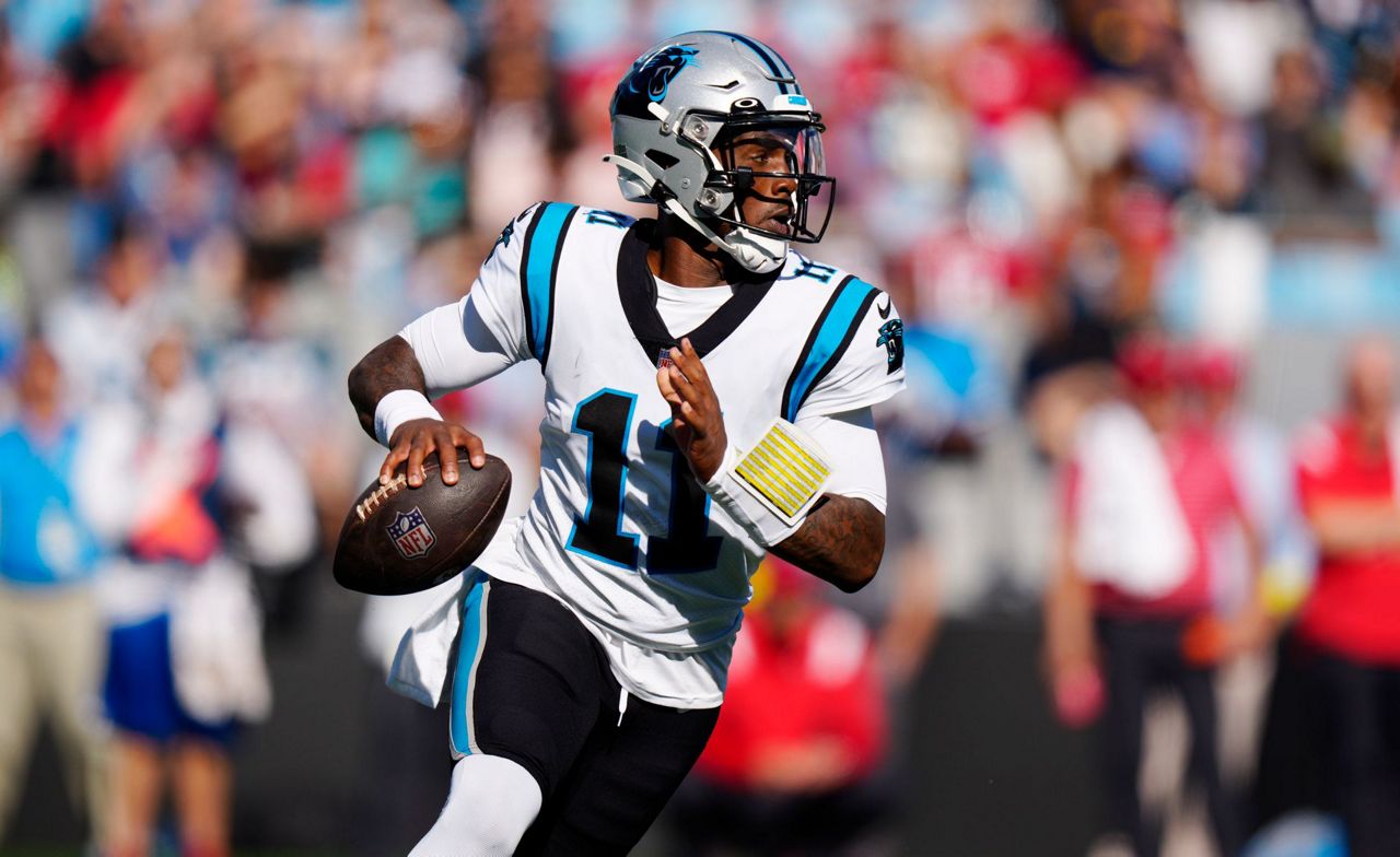 No McCaffrey? No problem for emboldened Panthers run game