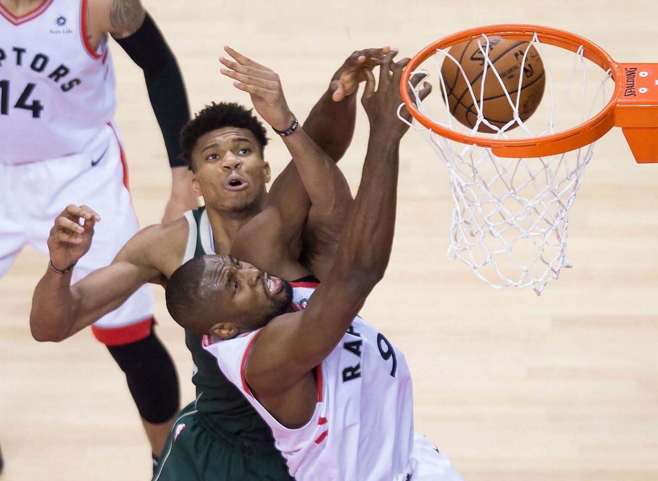 Lowry has 25, Raptors rout Bucks 120-102 to even East finals