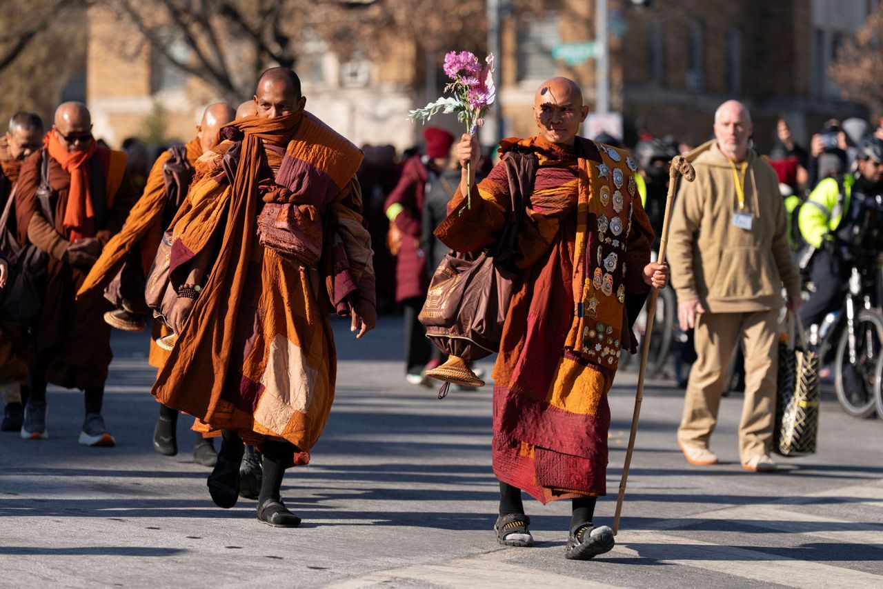 Buddhist monks head to DC to finish a ‘Walk for Peace’ that captivated ...