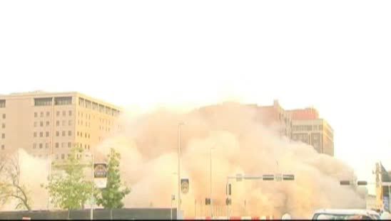 Historic Buildings in Oklahoma Imploded
