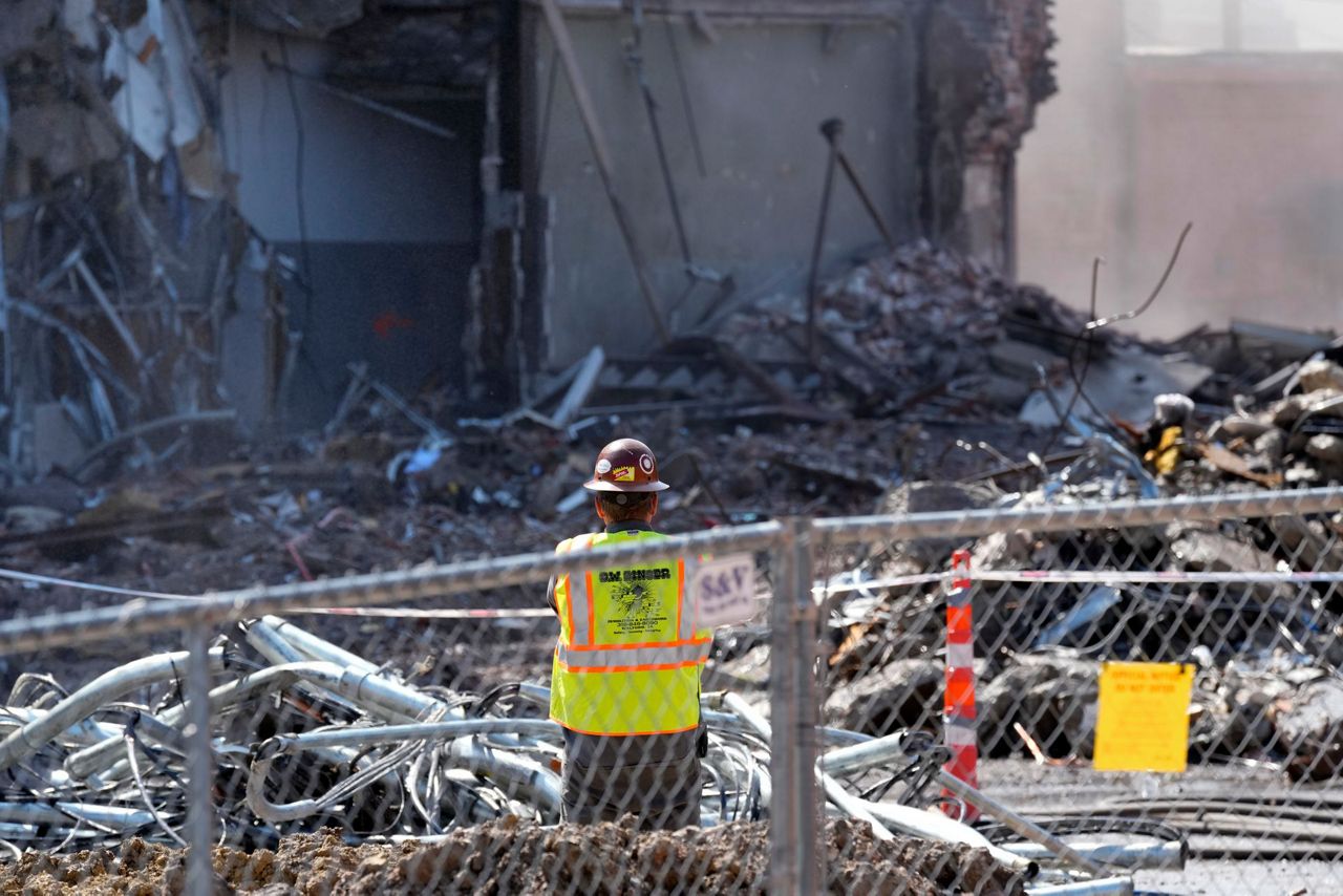 Iowa city hires outside firms to investigate partial building collapse