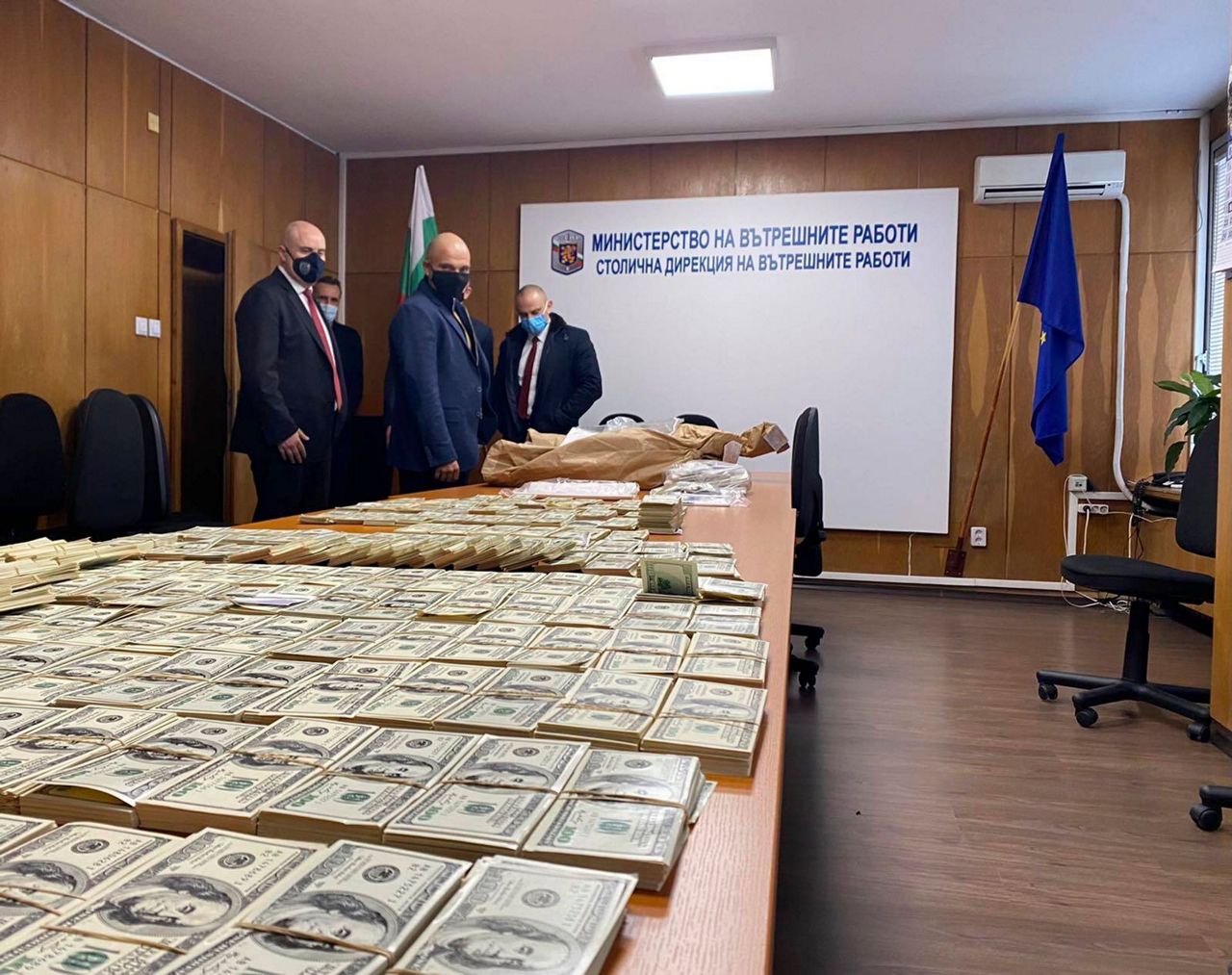Bulgaria, US Secret Service in counterfeit money raid
