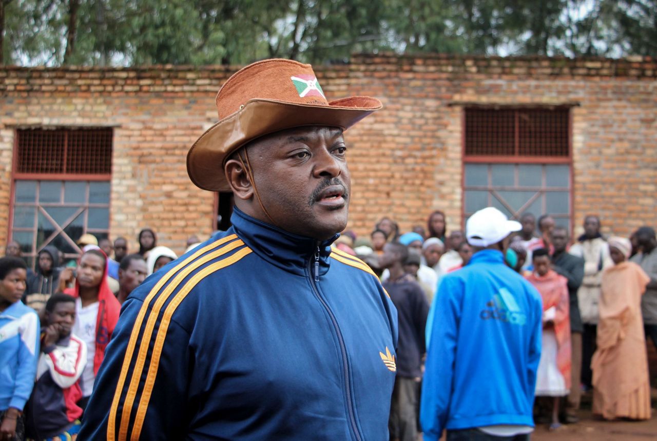 Burundi's president again says he won't run for another term
