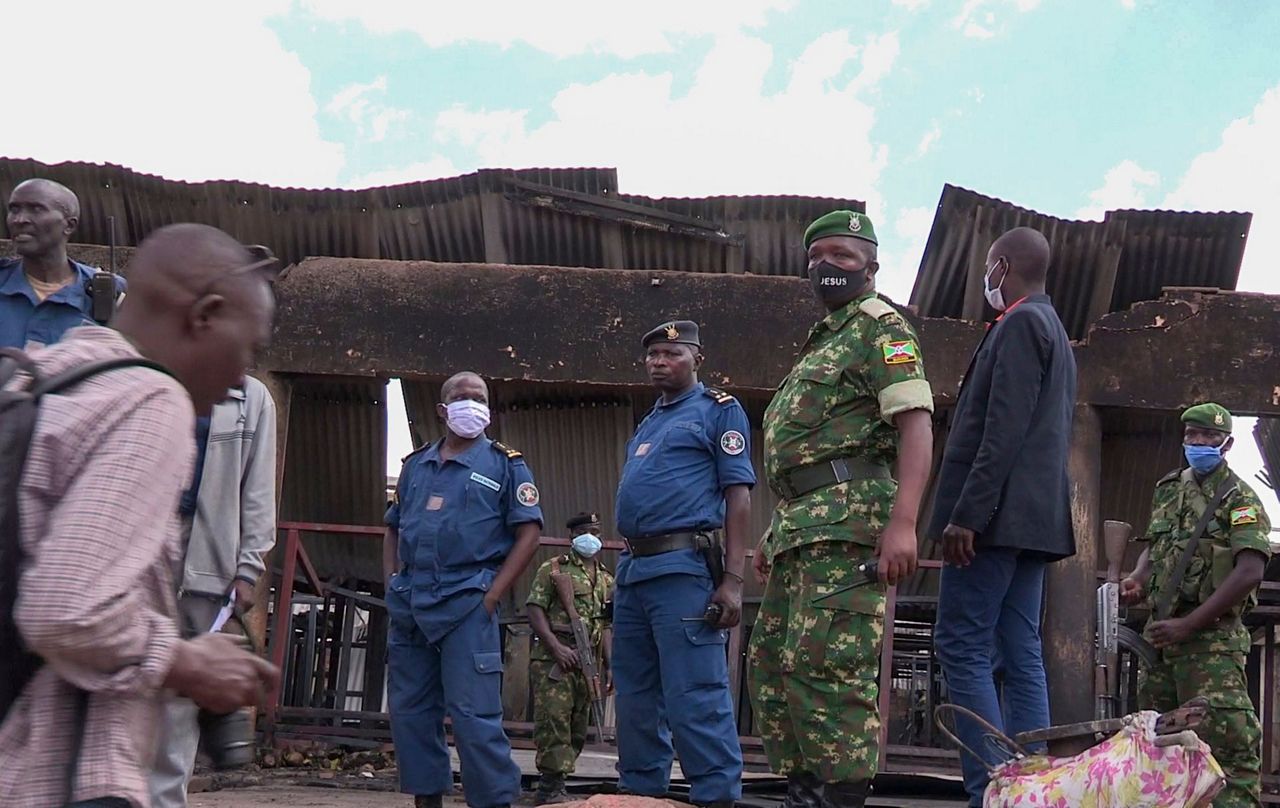 Burundi says prison fire kills 38 inmates in Gitega