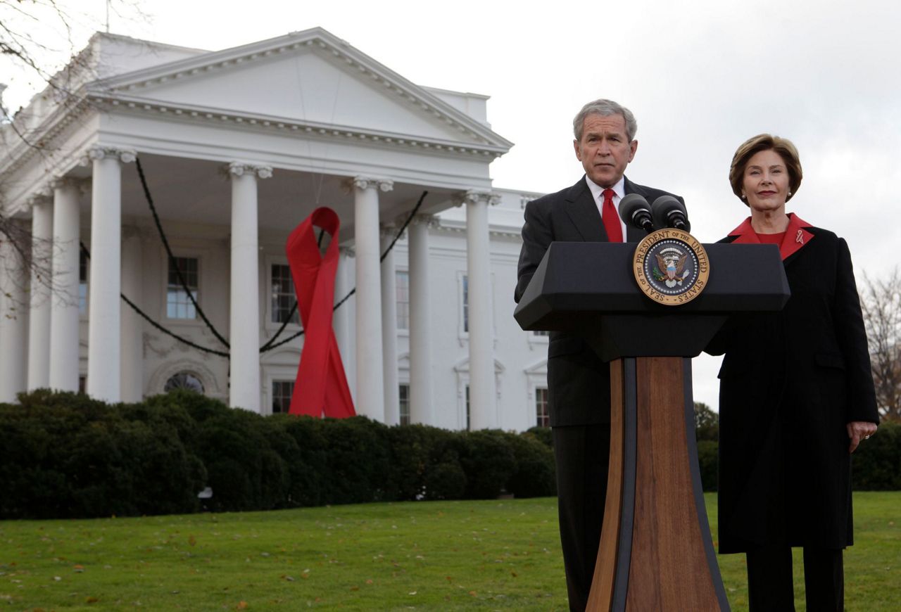 George W. Bush to be honored in Washington on World AIDS Day