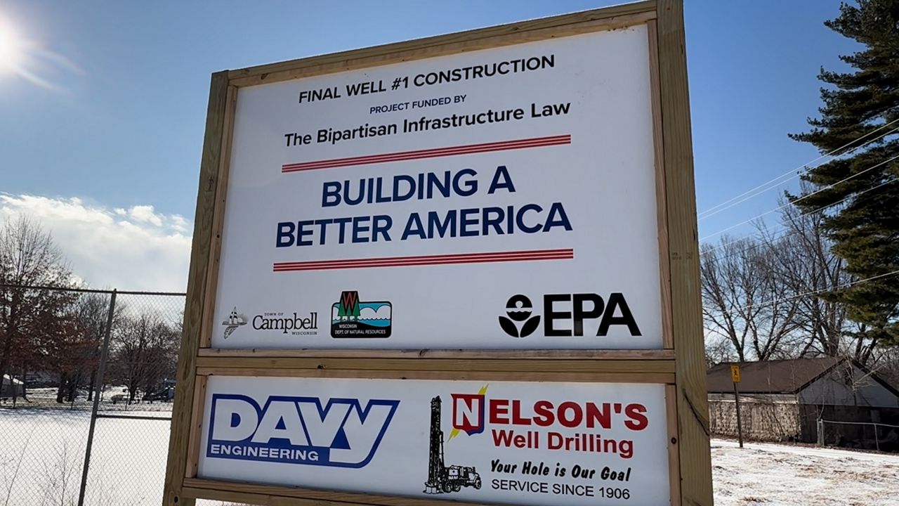 La Crosse County town building new water system