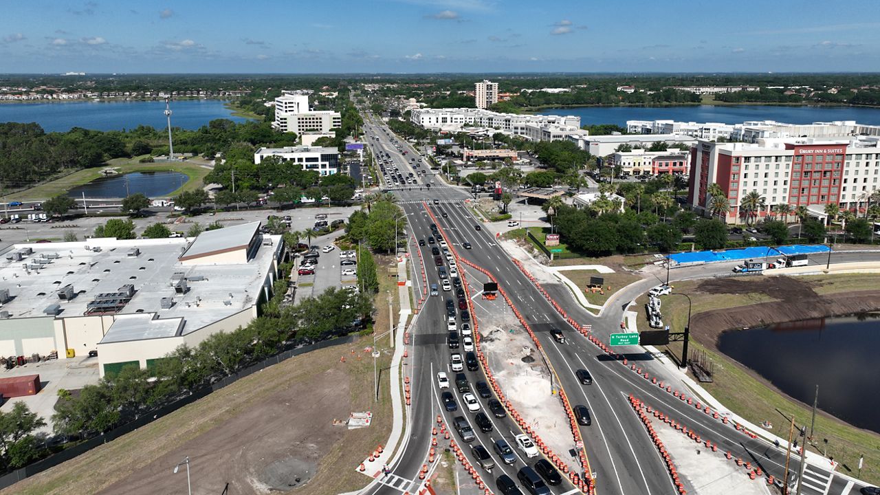 I-4 Sand Lake Road new ramp opens in Orlando