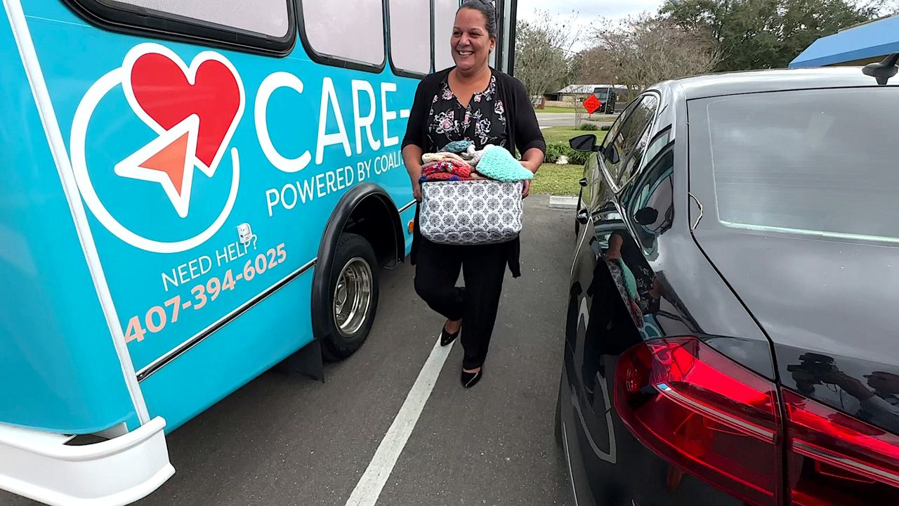 Care-A-Van travels to the homeless to provide comfort