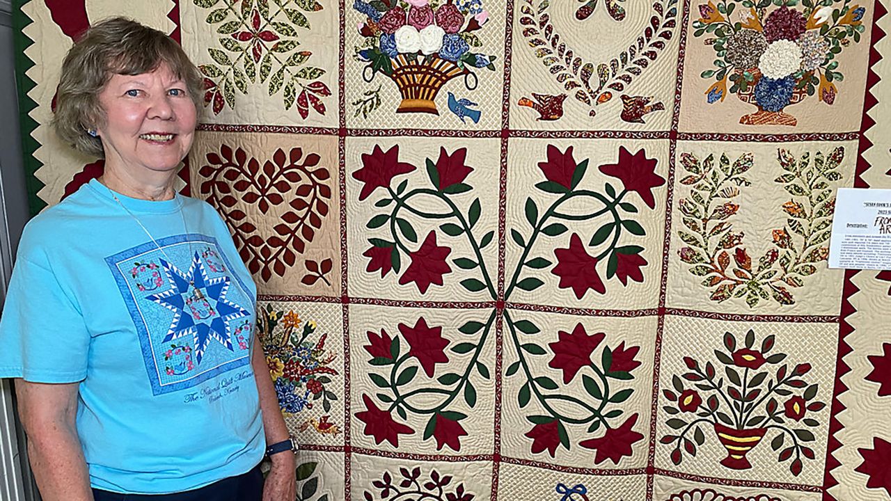 Quilting a labor of love for Orange Township, Ohio woman
