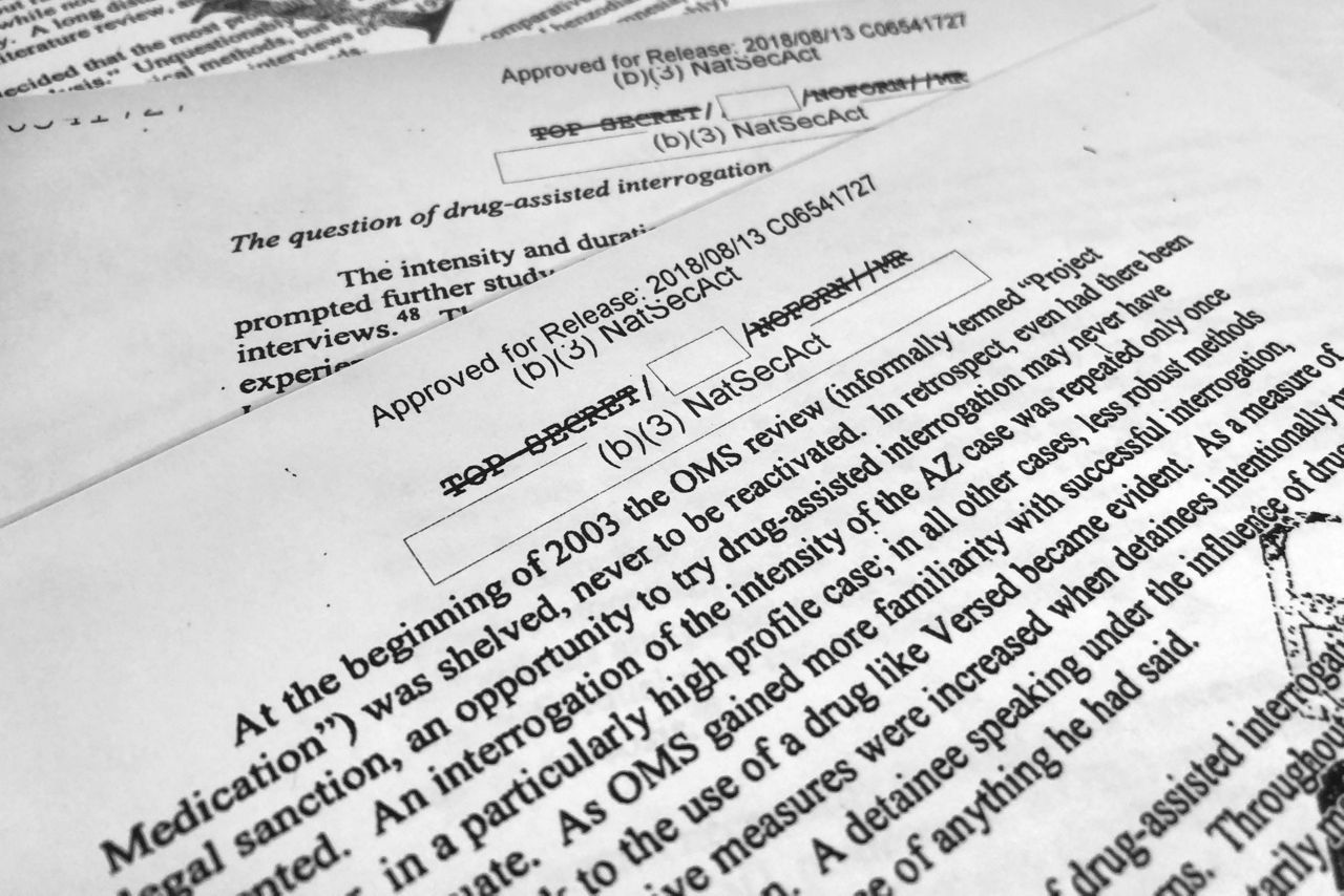 CIA considered potential truth serum for terror suspects