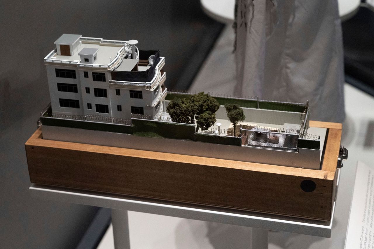 CIA unveils model of al-Qaida leader al-Zawahri's hideout
