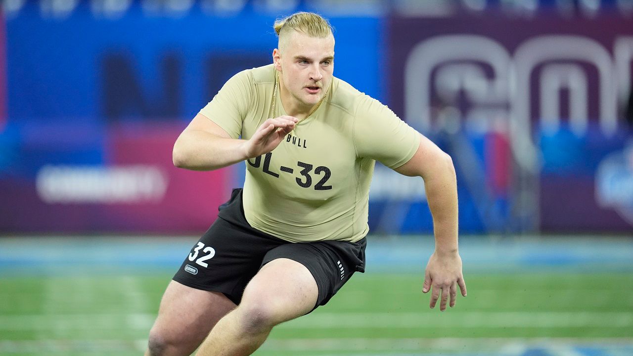 C.J. Hanson with a draft day to remember