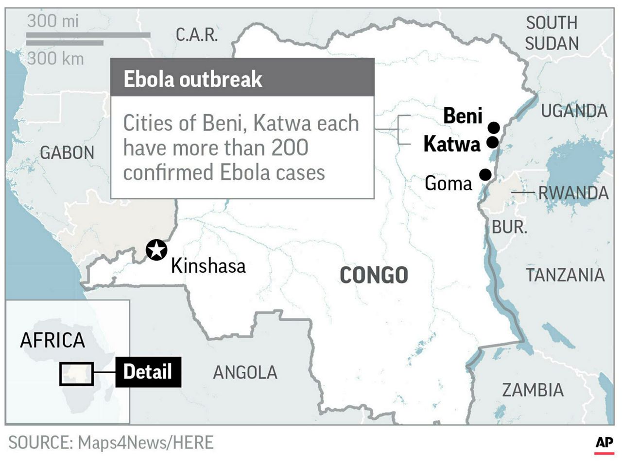 AP Explains: Why 2nd-worst Ebola outbreak is growing concern