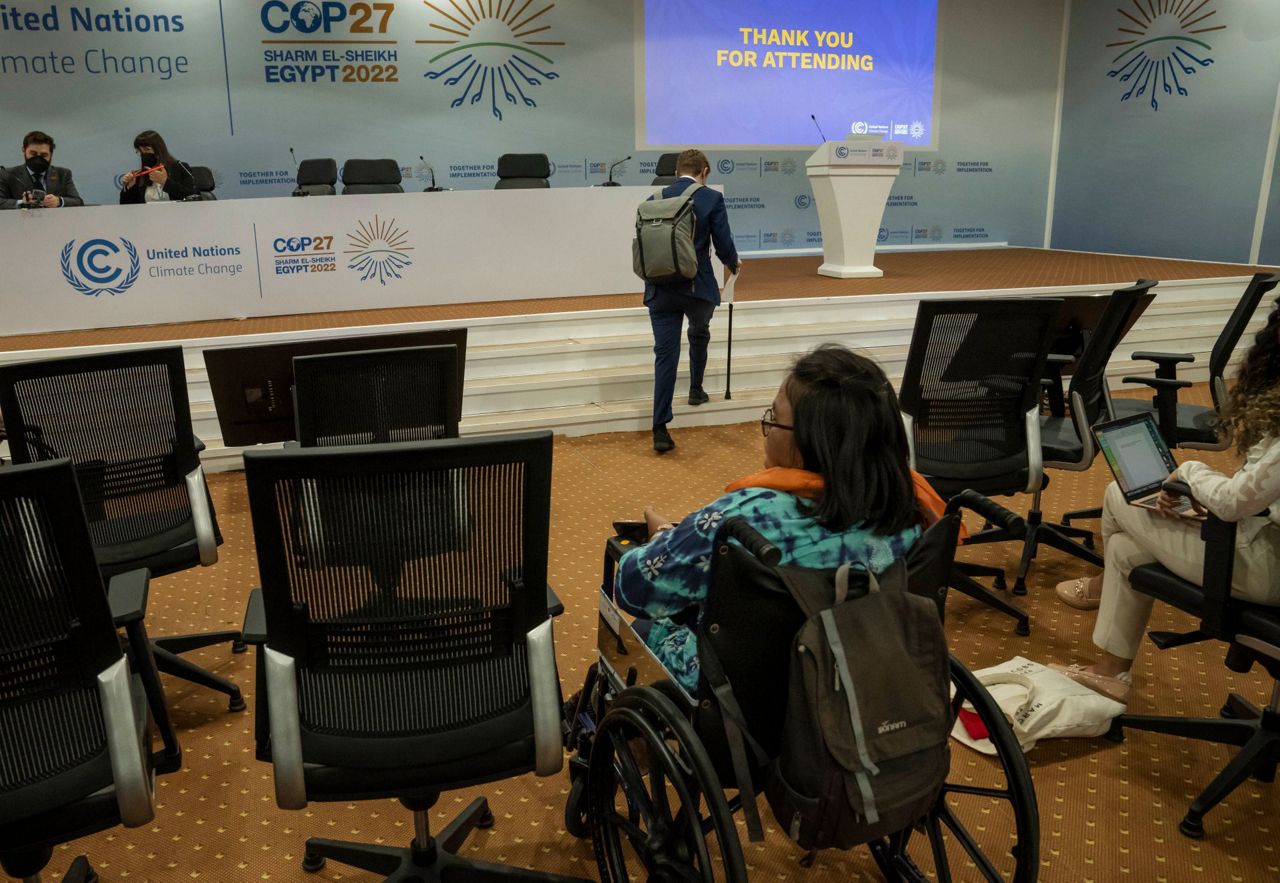 People with disabilities raise voices at climate talks