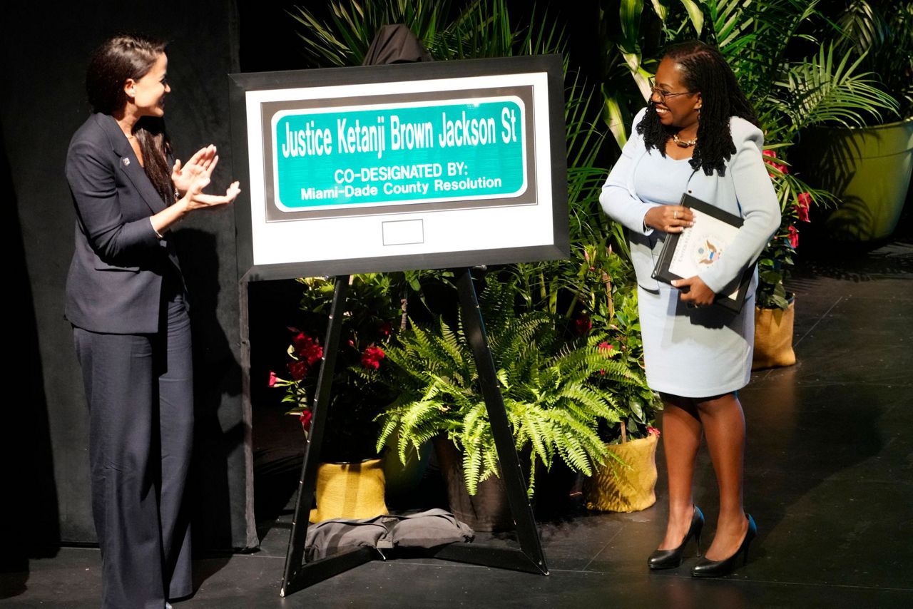 SUPREME COURT NOTEBOOK: Justice Jackson gets hometown honor