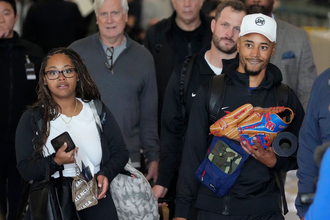 Baseball superstar Ohtani and his wife arrive in South Korea for ...
