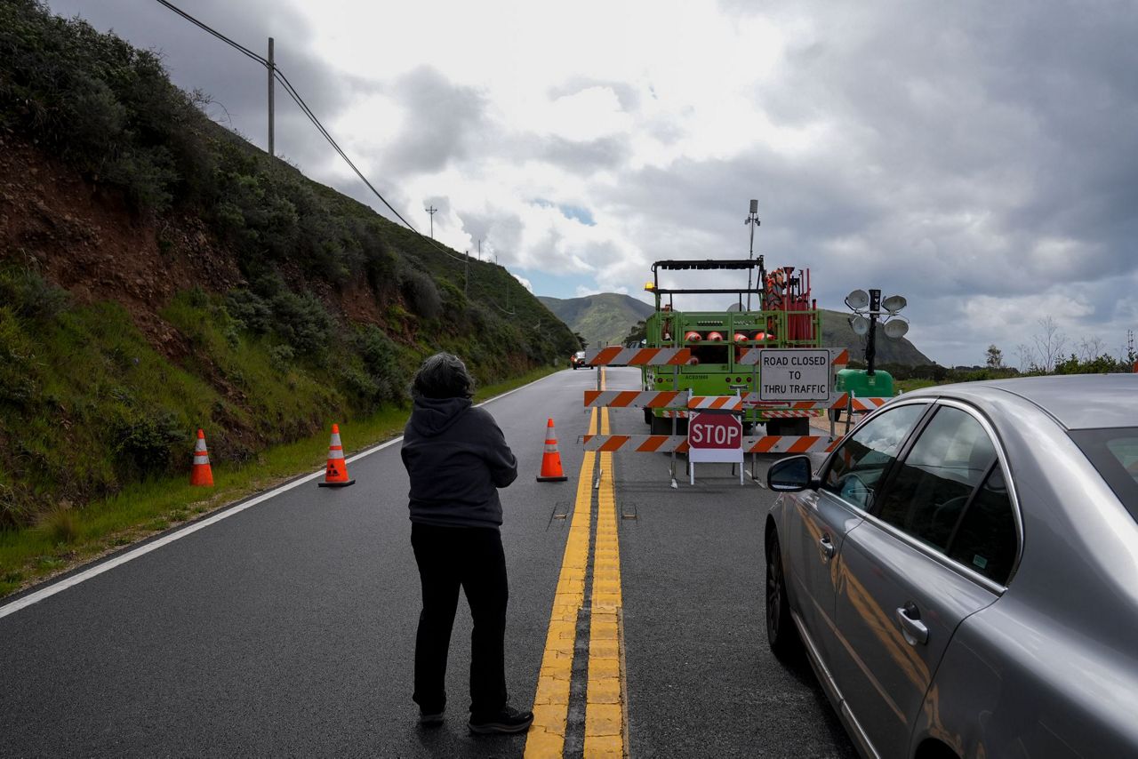 As more storms approach California, stretch of scenic Highway 1 that ...
