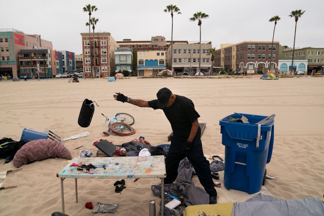 LA's Venice Beach a flashpoint in city's homeless crisis