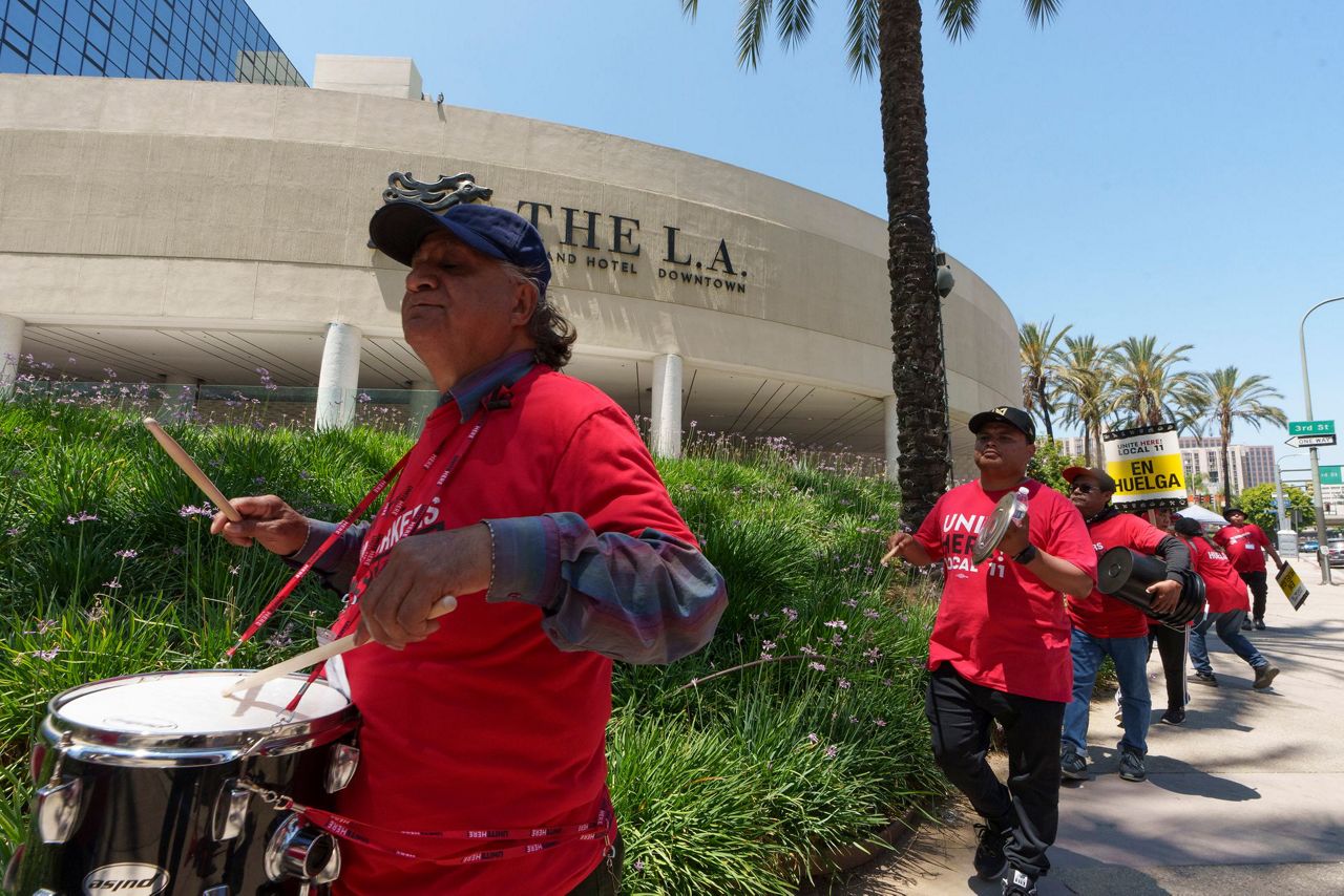 California hotel workers back on the job after strike, but union warns ...