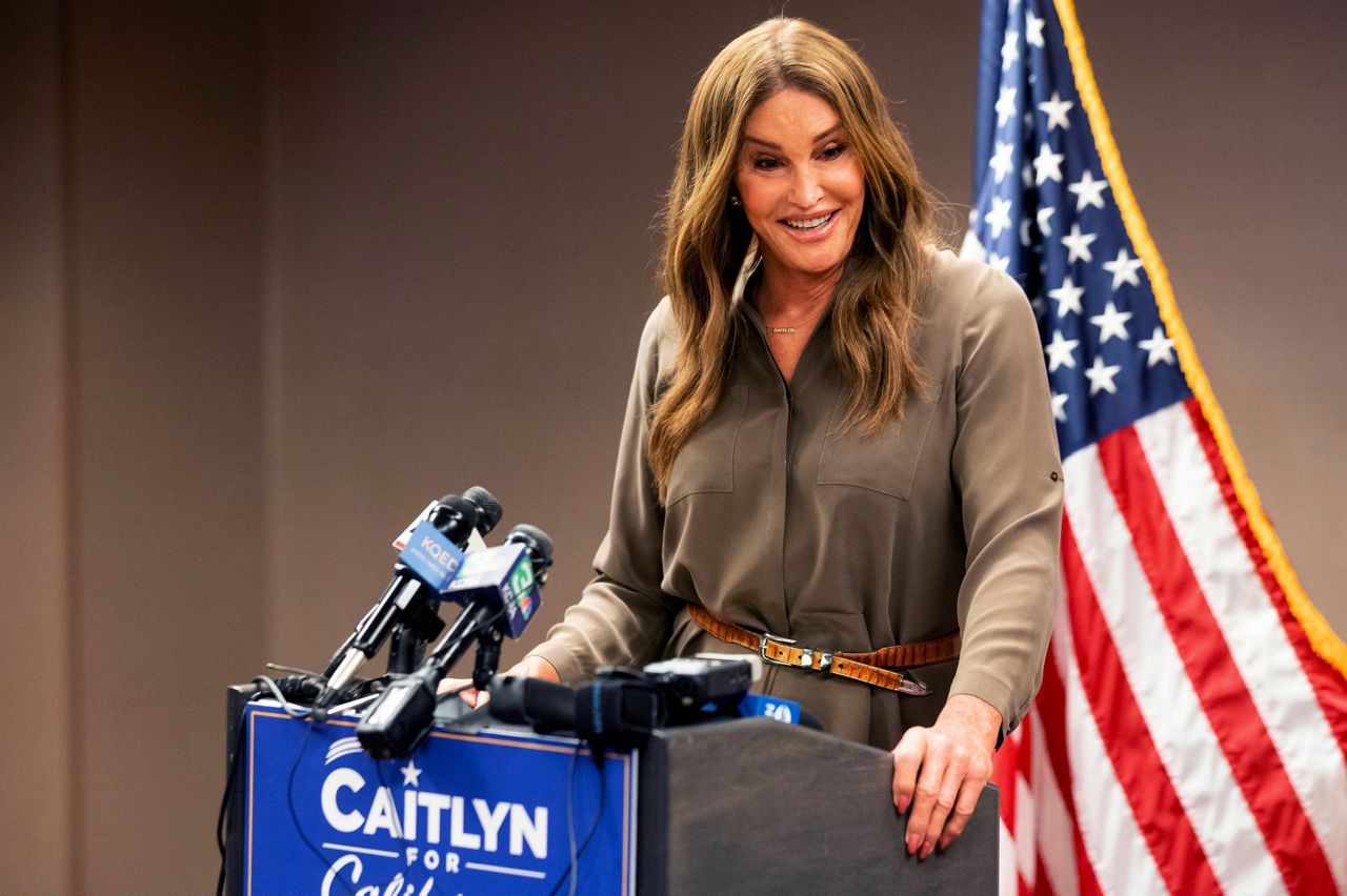 Caitlyn Jenner's 1st news conference short on substance