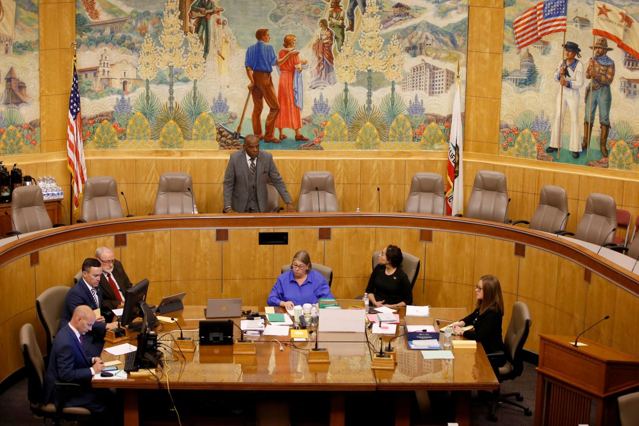 Liquid leads California Senate to relocate for last session