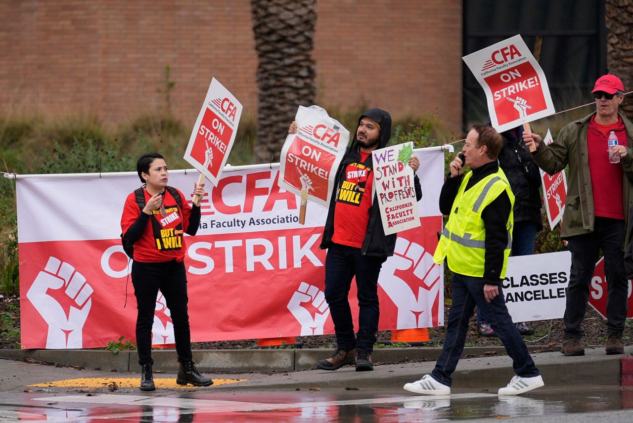 California State University faculty launch weeklong strike across 23 ...