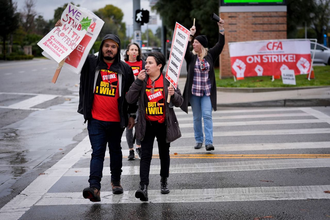 California State University faculty launch weeklong strike across 23 ...