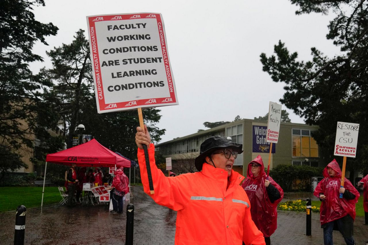 California State University faculty launch weeklong strike across 23 ...