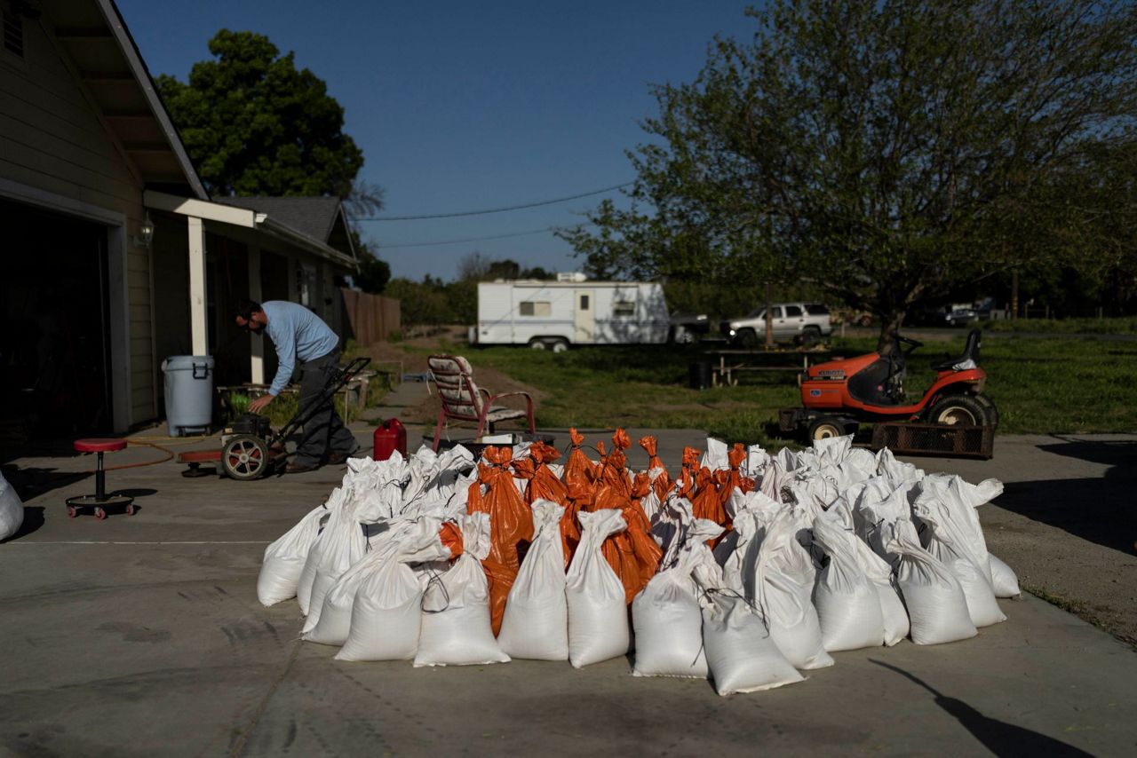 As epic snow melts, a California community braces for floods
