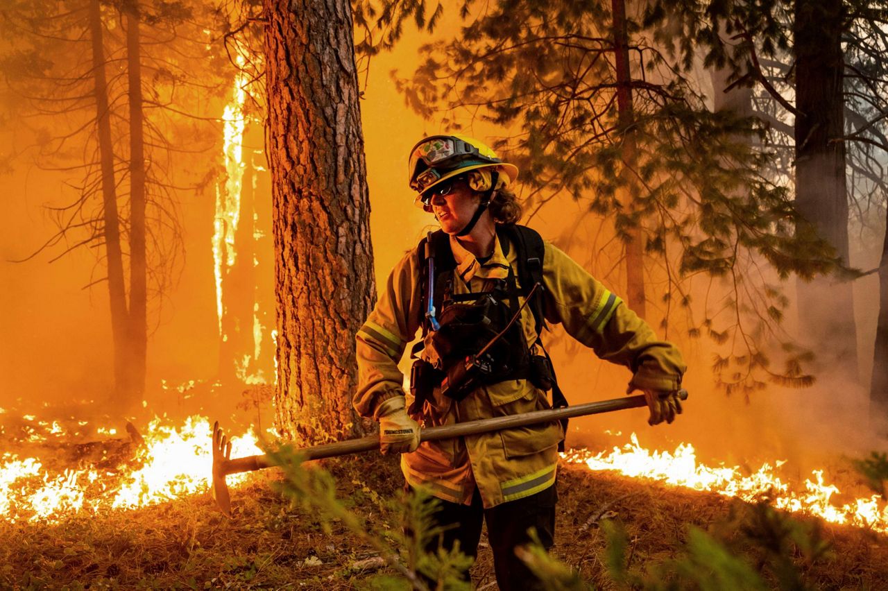 Storm's fierce winds complicate California wildfire fight