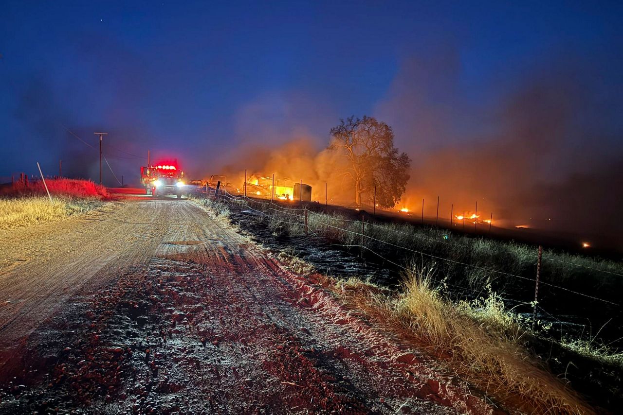Wildfire prompts evacuation orders for rural community in northern ...