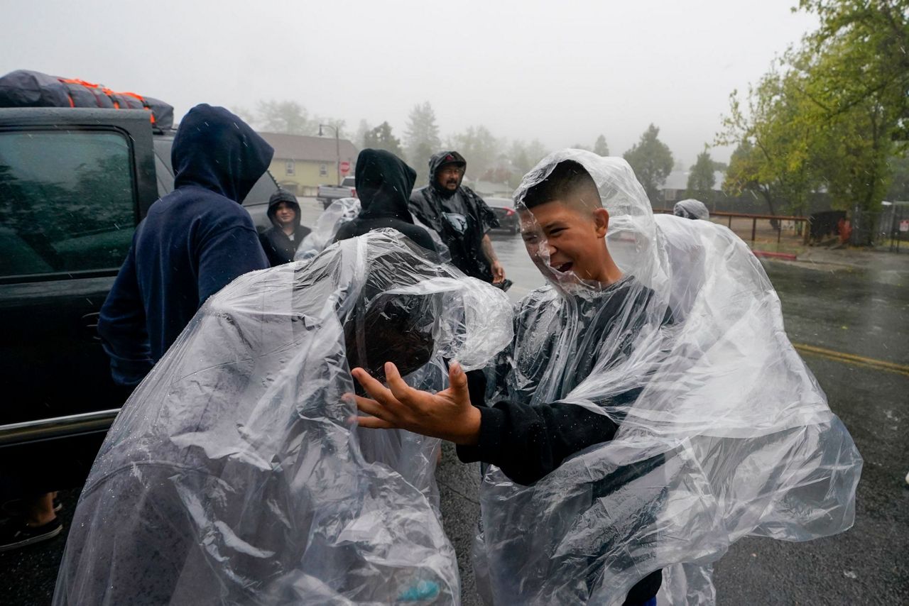 Storm's fierce winds complicate California wildfire fight