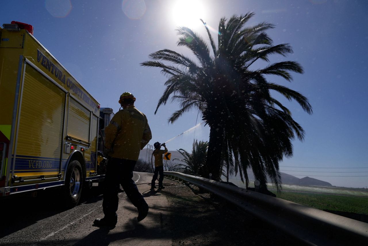 Southern California rain helps firefighters but creates risk of ...
