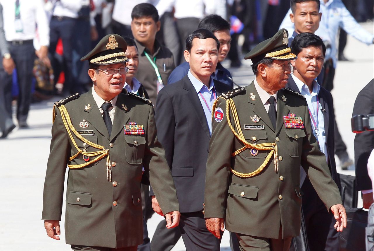 Cambodian PM dedicates monument to his defeat of Khmer Rouge