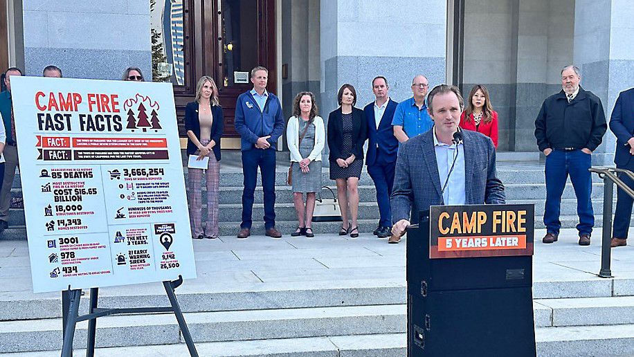 California leaders celebrate the Camp Fire recovery process