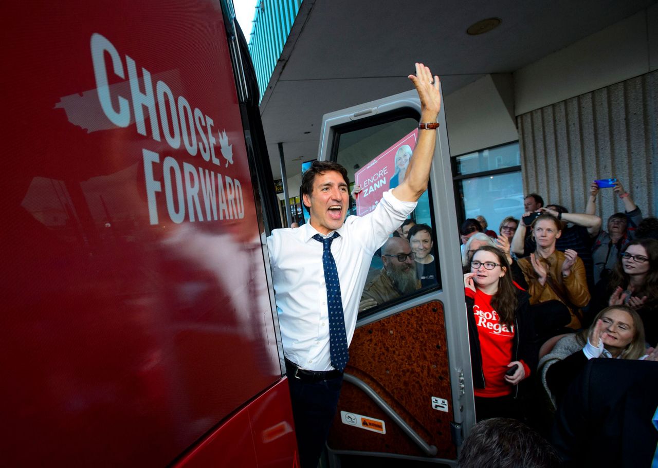 The Latest: Trudeau angry at himself for brownface photo