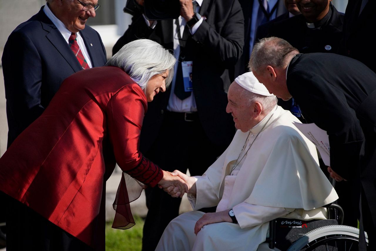 Canada says pope's apology to Indigenous not enough
