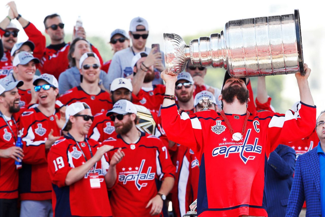Washington honors Stanley Cup-champion Capitals with parade