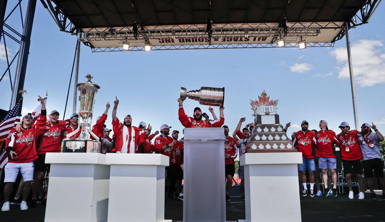 Washington honors Stanley Cup-champion Capitals with parade