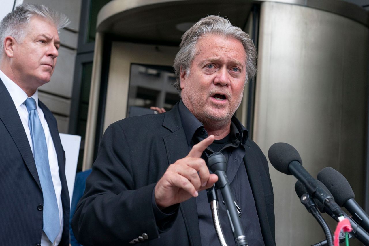 Steve Bannon's defense to begin in Trump adviser's trial