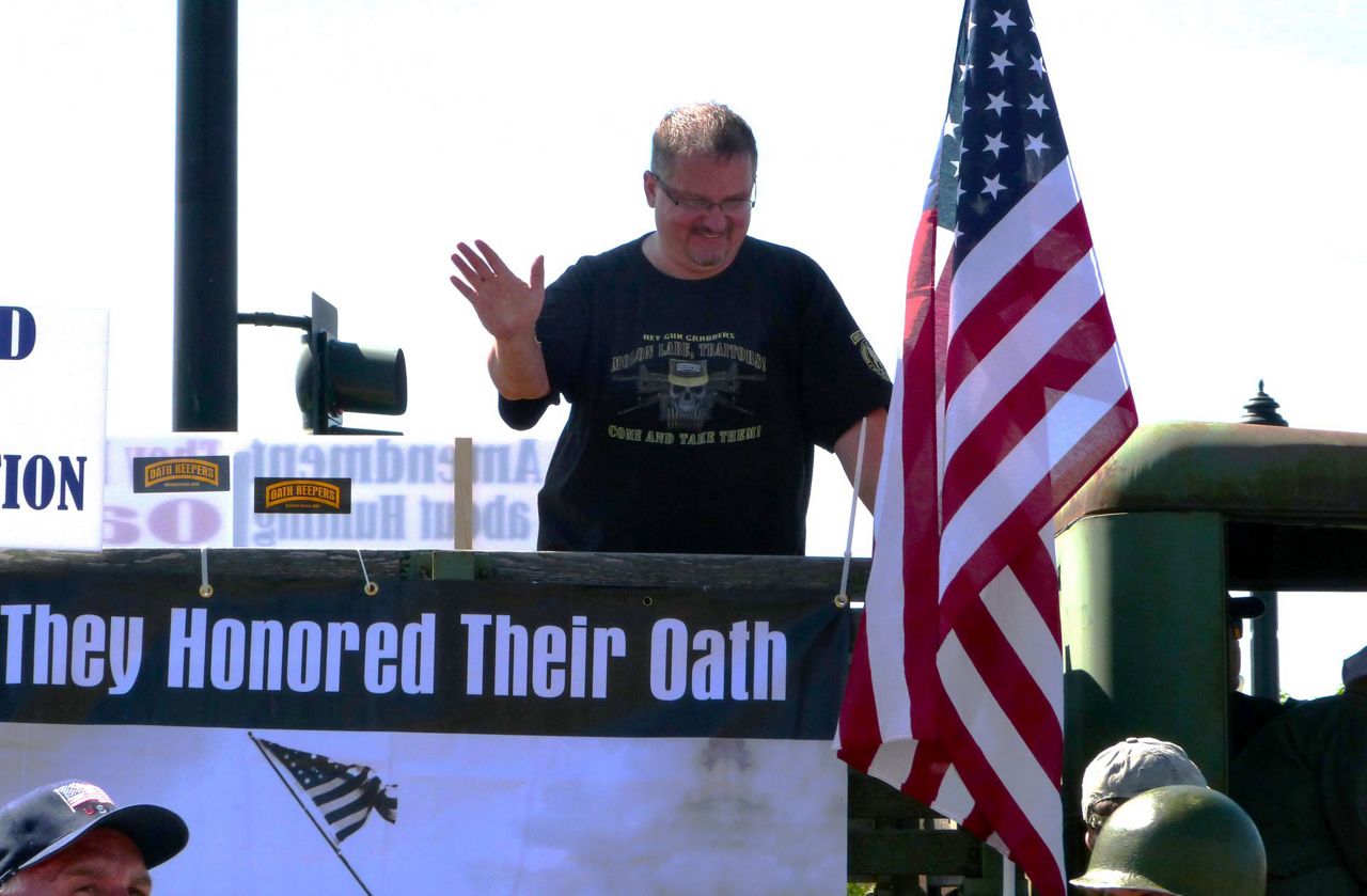 From Yale to jail: Oath Keepers founder Stewart Rhodes' path