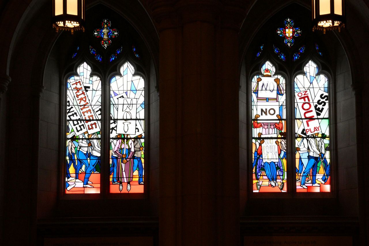 National Cathedral replaces windows honoring Confederacy with stained ...